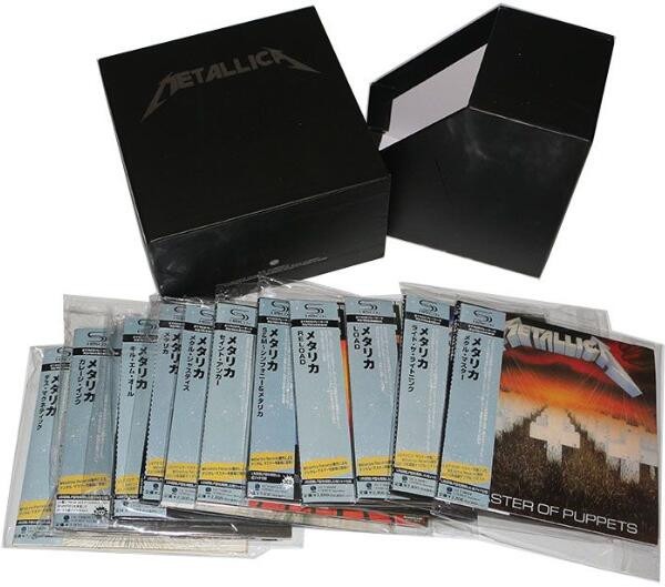 Verita's Sound And Vision: Metallica Complete Box Set 13 SHM-CDS China ...