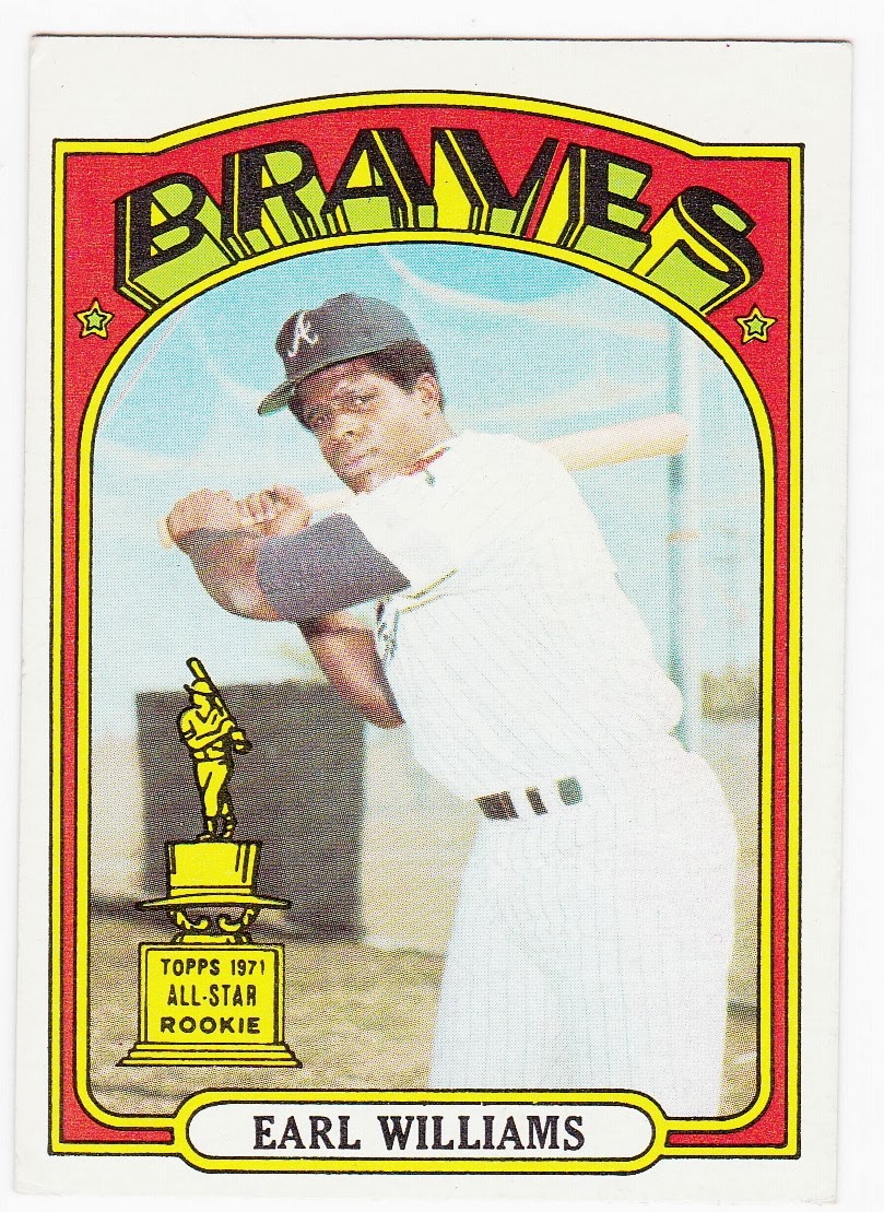 Atlanta Braves #100 Favorite Players from the 1970's: #16 EARL WILLIAMS