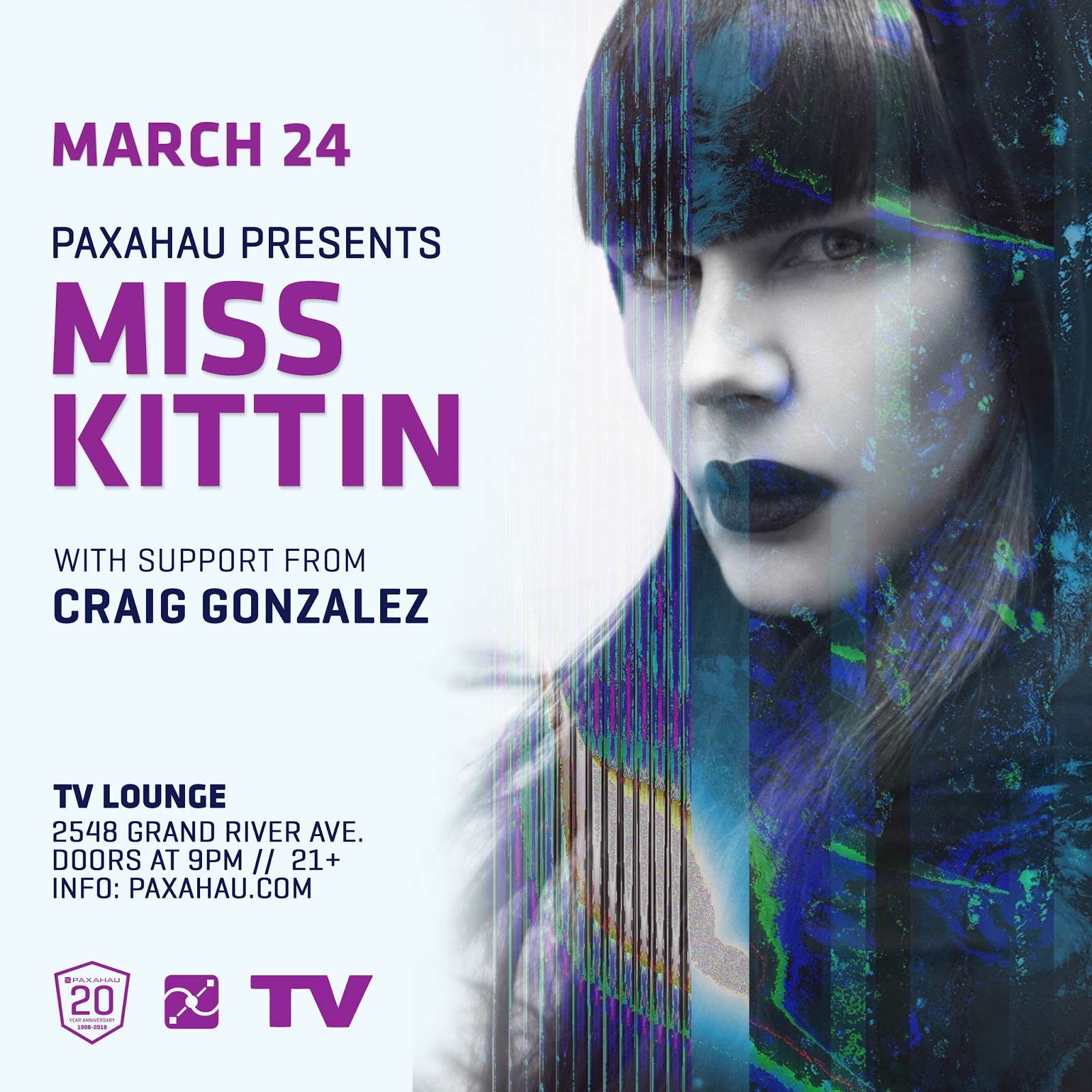 MOTORCITYBLOG: THIS WEEKEND! Paxahau presents: MISS KITTIN at TV Lounge