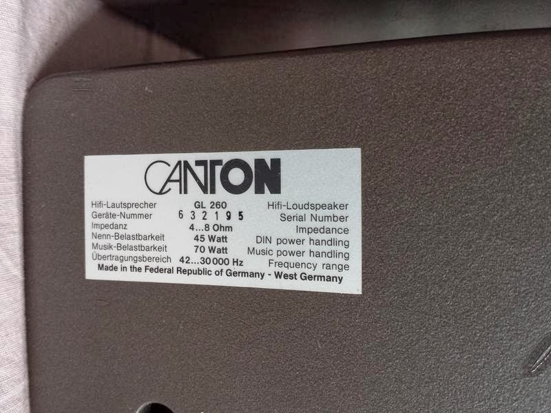 Housefidelity: Canton GL-260