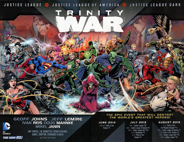 Devil Comics Entertainment: Justice League: Trinity War HC [2013]