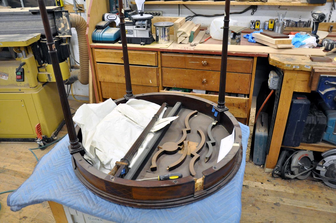 Dorset Custom Furniture - A Woodworkers Photo Journal: an antique table ...