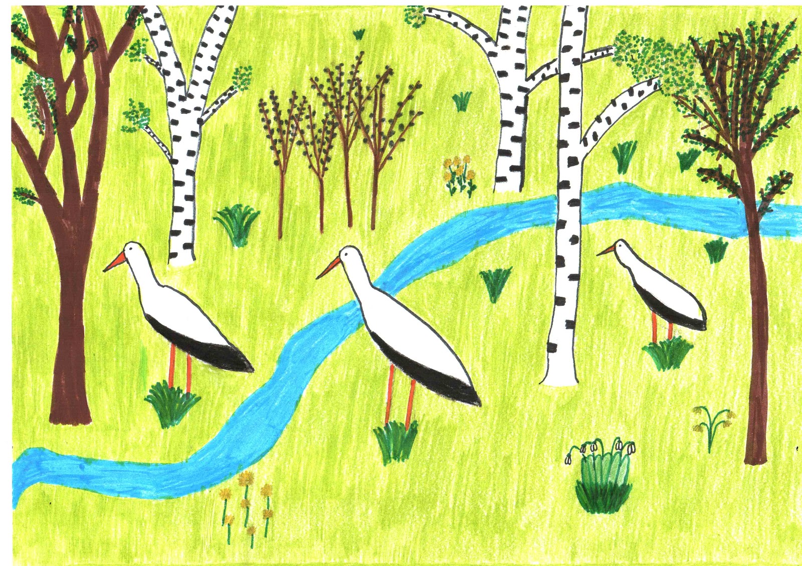 Meie klassi ajaveeb: Kevad kunstis