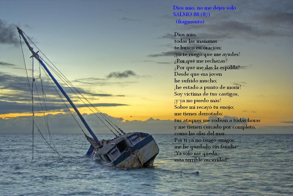 MATERIALES DE RELIGIÓN CATÓLICA: Dios mío, no me dejes solo. Salmo 88
