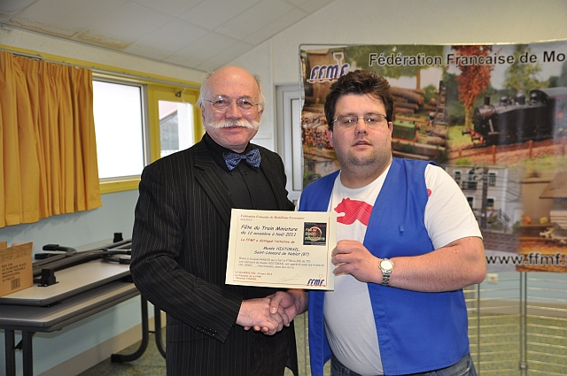 HistoRail®, musée du chemin de fer: Récompense de la FFMF pour la FTM