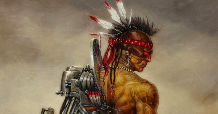 Seduced by the New...: Cybernetic Native American Warrior