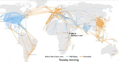Maps Mania: How Boeing 737 Flights Came to an End