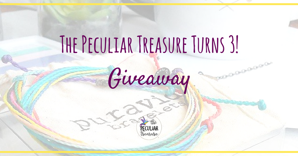 The Peculiar Treasure: The Peculiar Treasure Turns 3 + A Blogiversary ...