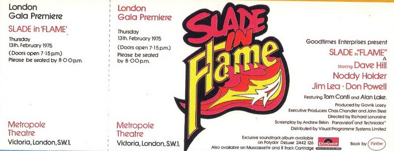Jolly Joker`s Ohrenbalsam: SLADE, SLADE IN FLAME, 1975, DVD + CD,2007