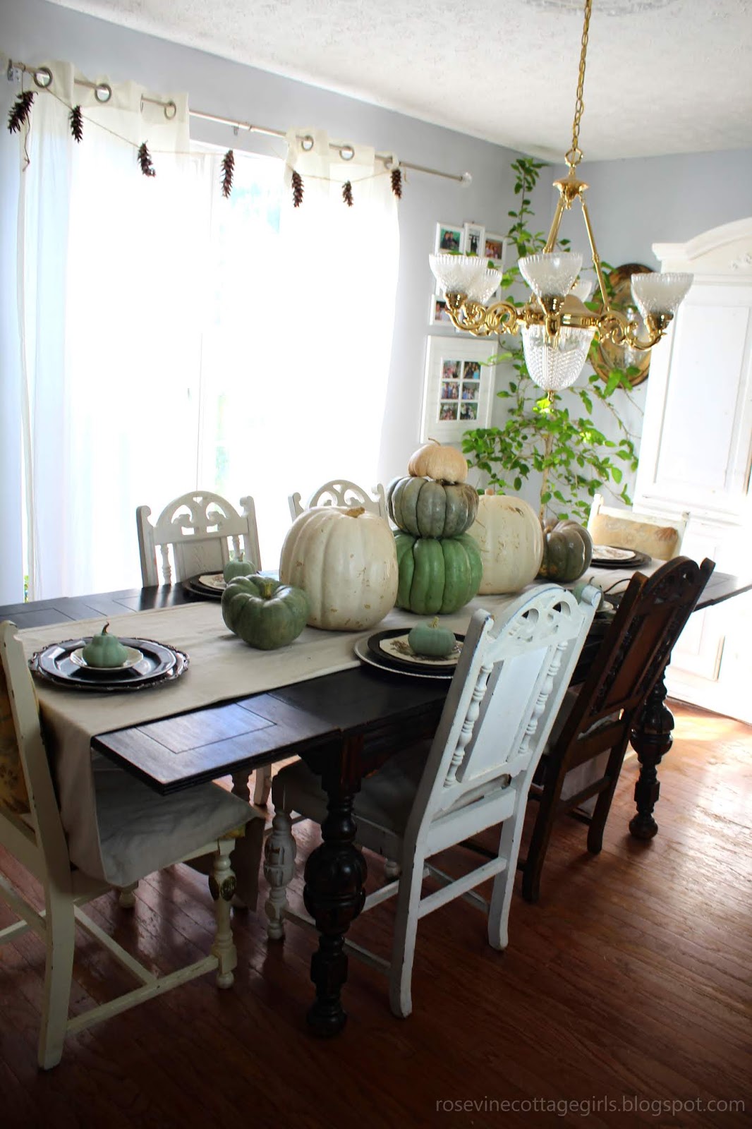 Our Homey Fall Dining Room