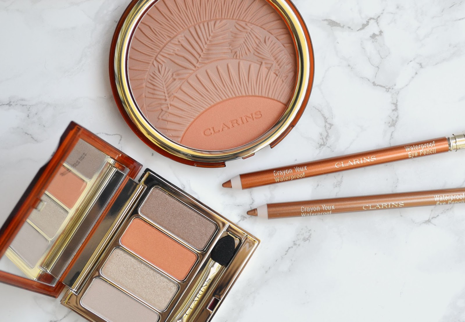 MAKEUP LOOK | Clarins Sunkissed Collection Summer 2017 with Swatches ...