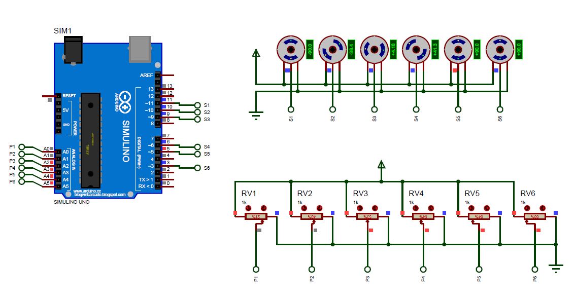 Arm Robot Arduino 6 Servo Lengan Robot Arduino Uno R3 Dengan 6 Servo Dicky Bmz