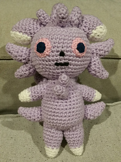 2000 Free Amigurumi Patterns: Espurr Pokemon: free crochet pattern