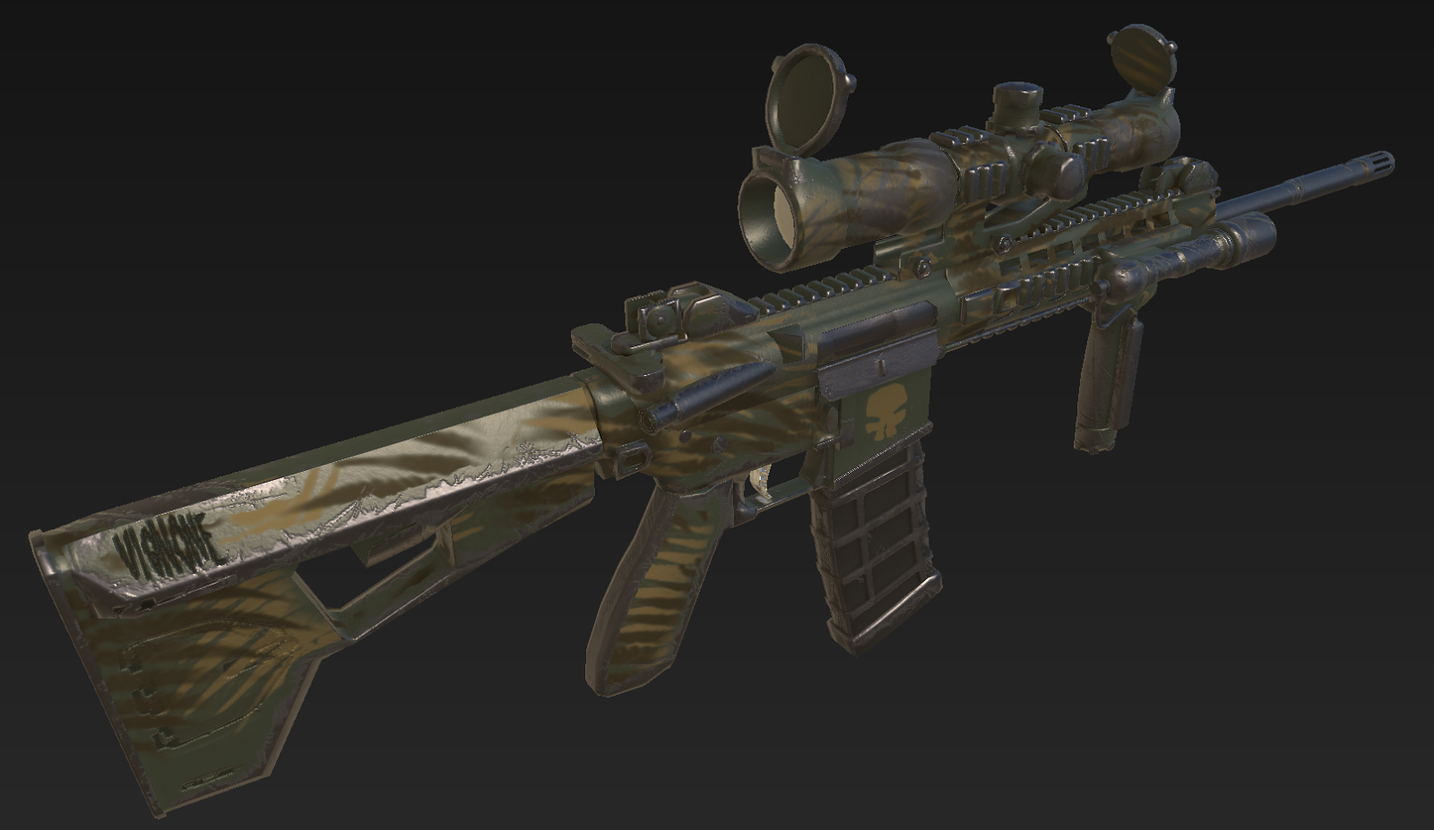 J. Vignone 3D Portfolio: Final AR texture renders