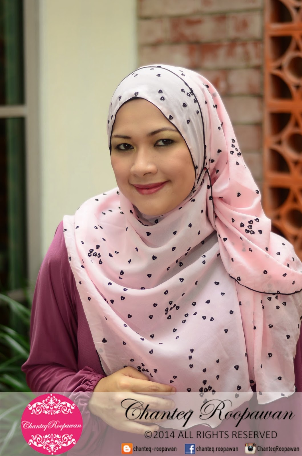 Chanteq Roopawan: CORAK BARU ~ Selendang Panjang Chiffon Bercorak (Long ...