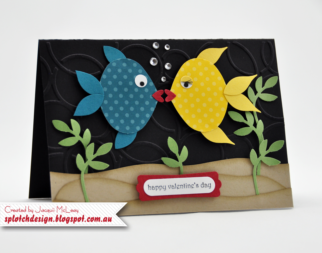 Splotch Design - Adding ink to paper!: Punch Art Projects