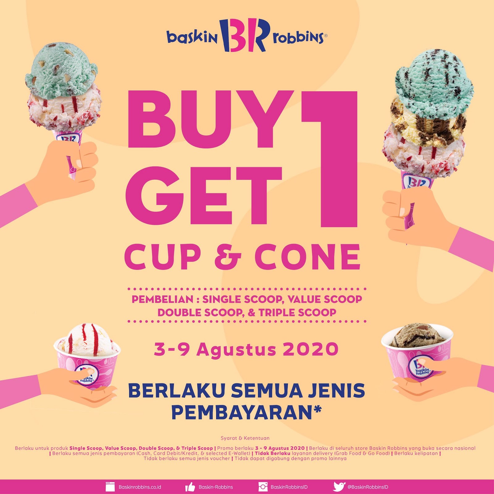 Promo BASKIN ROBBINS Terbaru