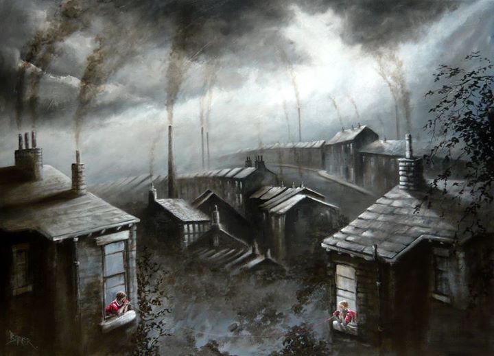by Bob Barker | Urban landscape, Barker, Contemporary art gallery