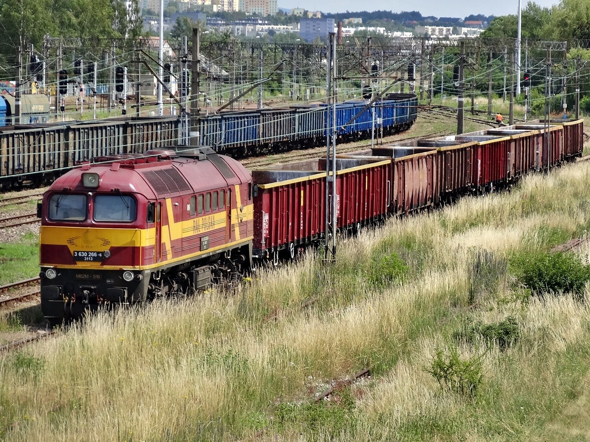 M62M-016 Rail Polska na stacji Kielce Herbskie | Kolejowe Kielce