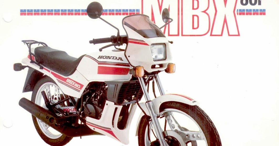 Honda MBX80 : Brochure: Honda MBX80 dealer single page 1983