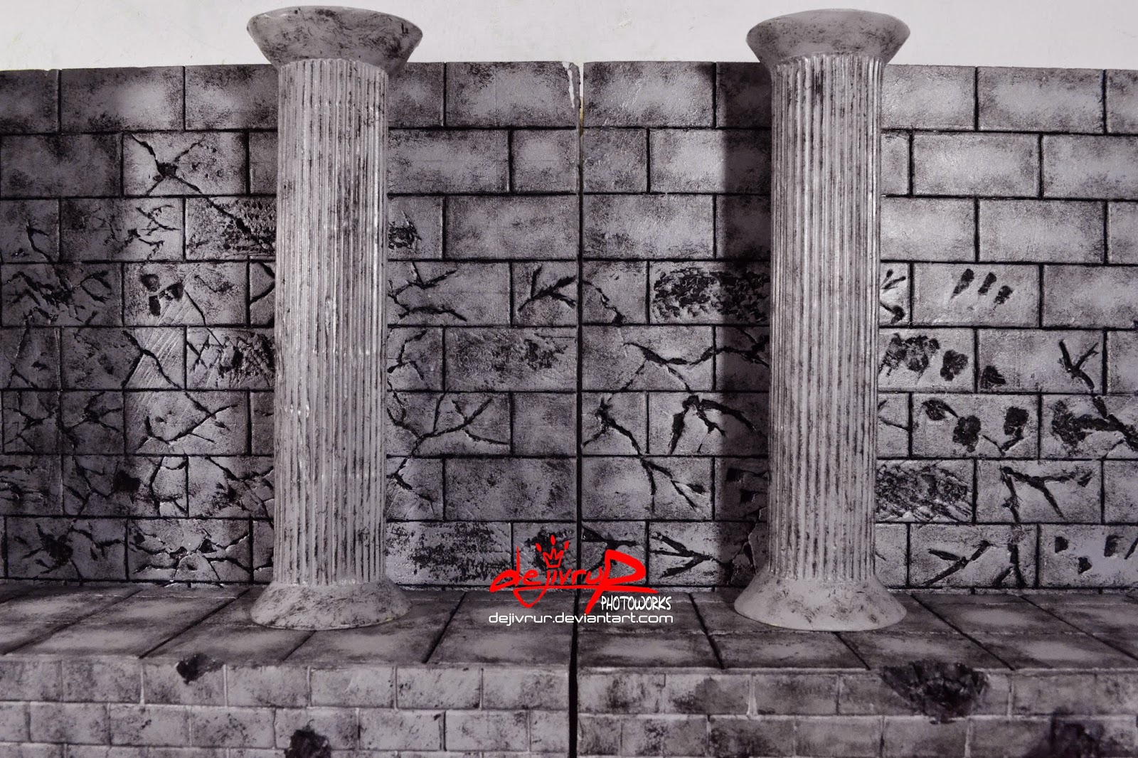 dejivruR photo Gallery: [dioramaworks] #013 Ancient Podium - custom ...