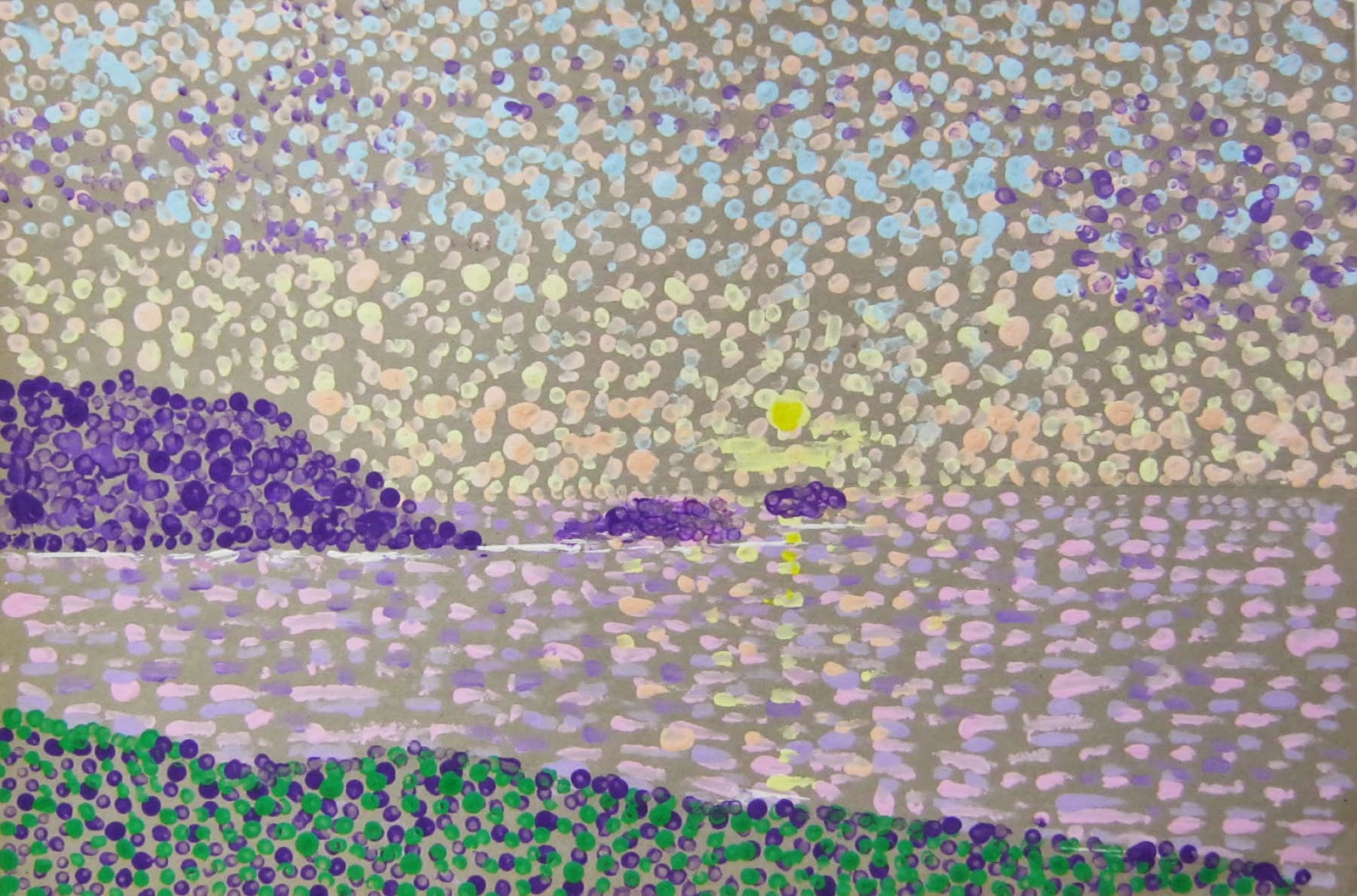 Mr. B's Studio Art 2015-16: Pointillism