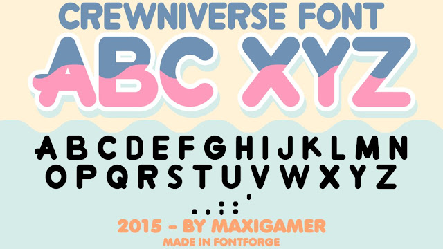 Beach City Bugle: Fan Made Steven Universe Font