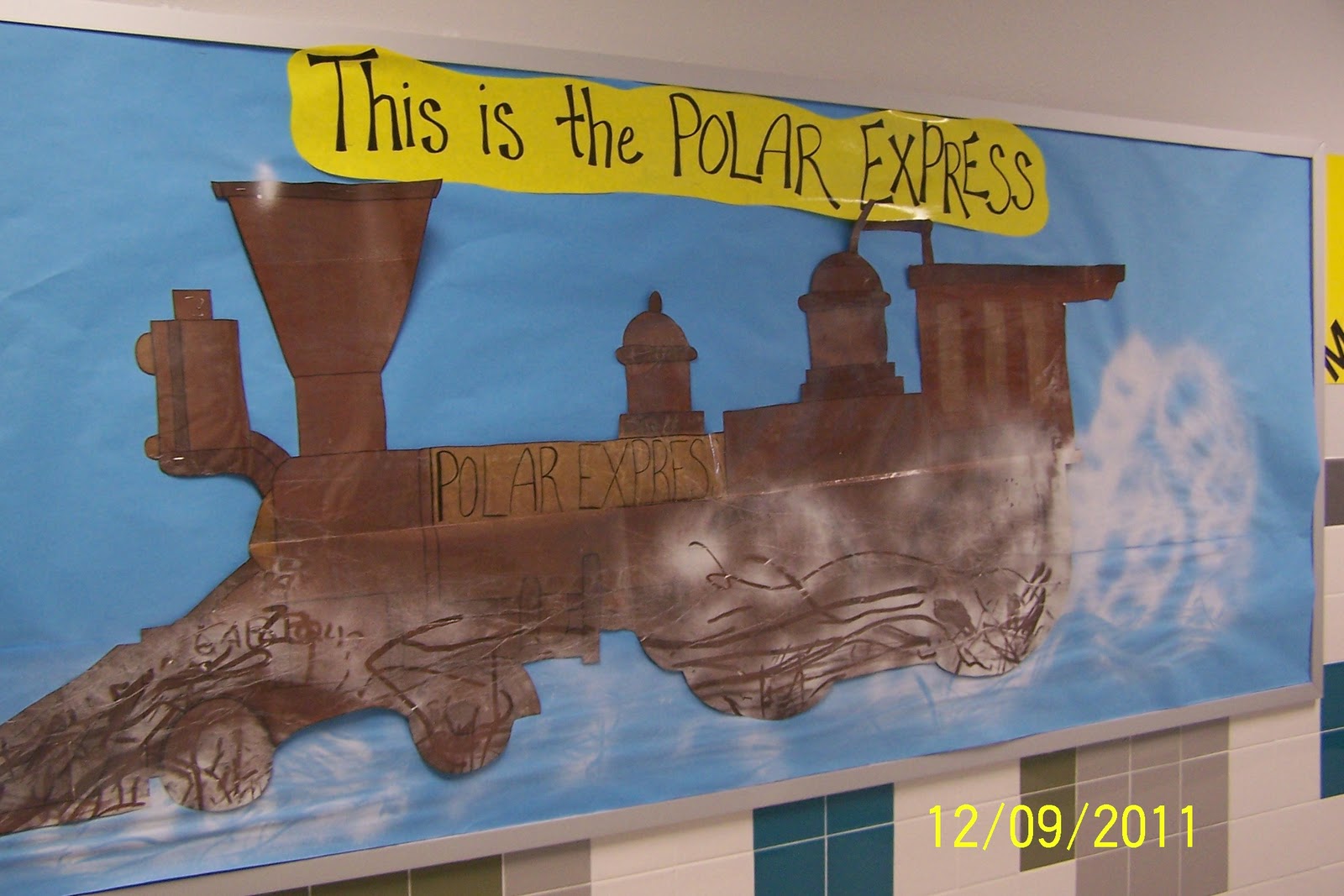 Polar Express Bulletin Board Ideas