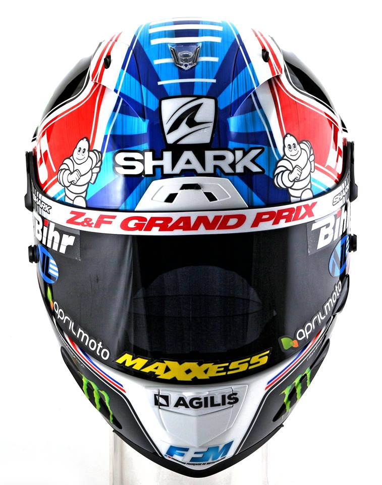 Racing Helmets Garage: Shark Race-R Pro GP J.Zarco Le Mans 2018 by Rise ...