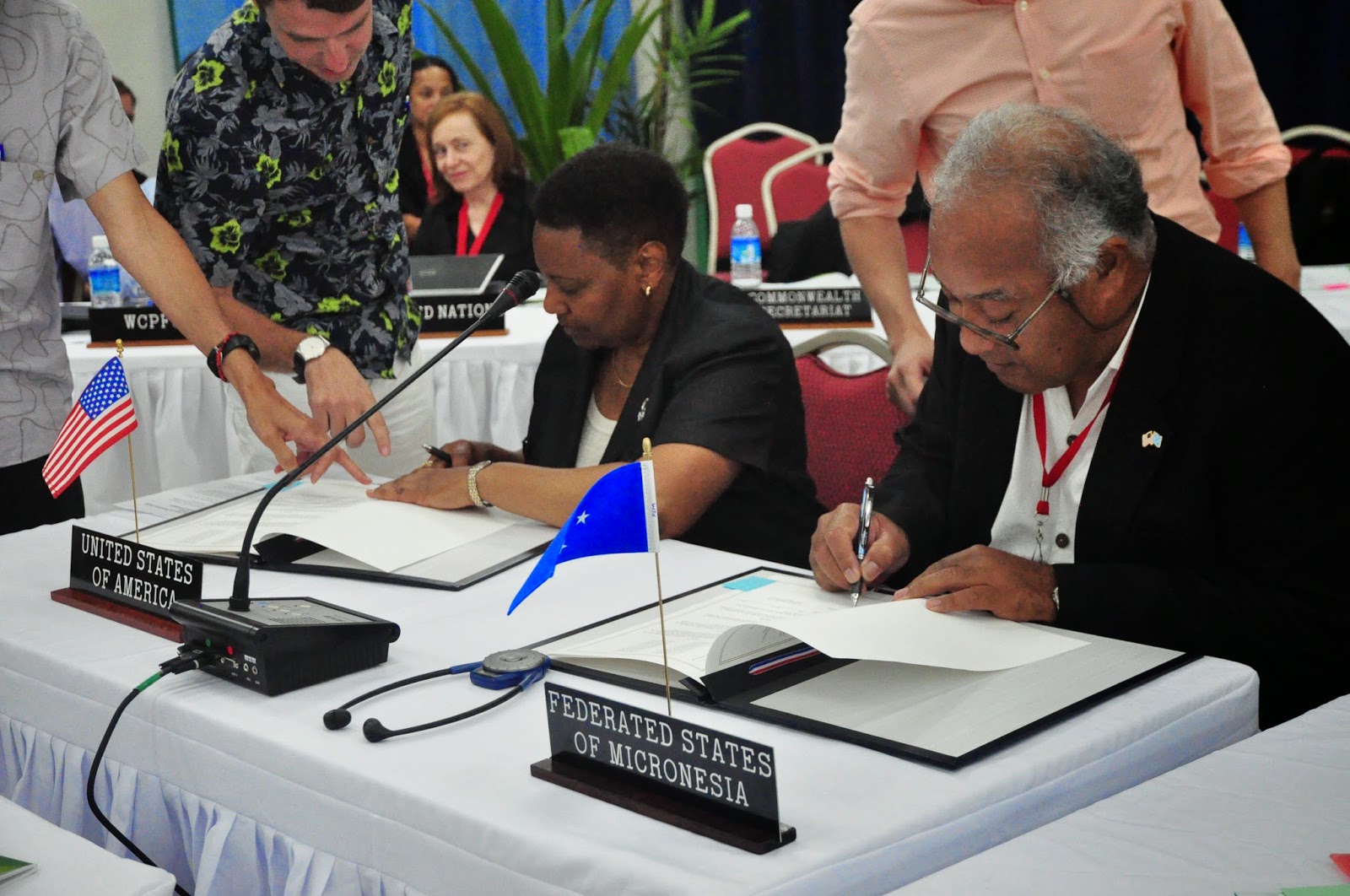 fsmupdates: FSM and the United States sign maritime boundary treaty in ...