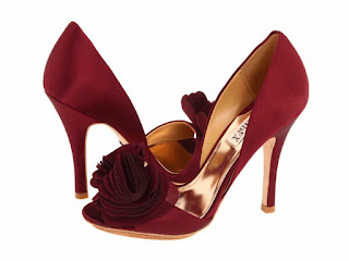 Gamecock Girl: Wedding Wednesday - Garnet Bridal Shoes