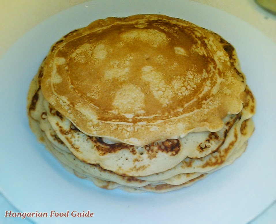 Hungarian Food Guide: Layered Pancake CAKE