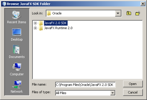 Netbeans Tutorial: Creating a JavaFX-Enabled Java Platform