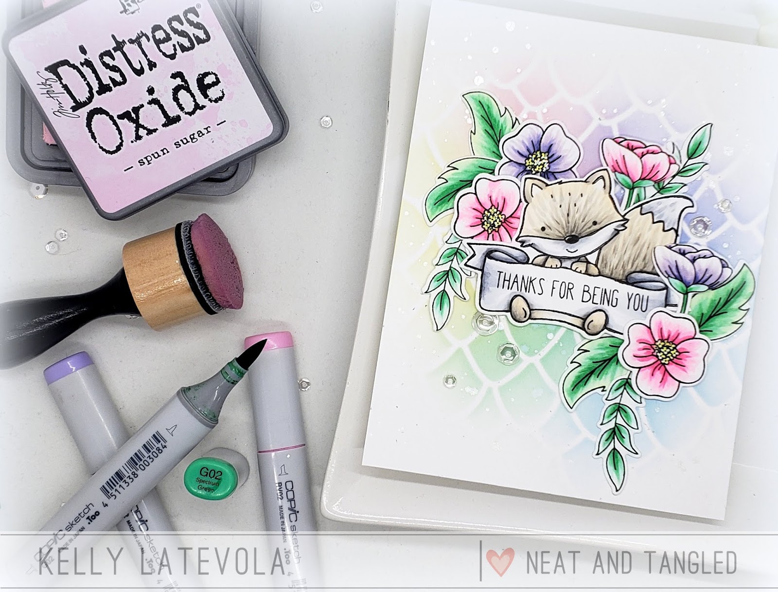 Pastel Copic Coloring with Kelly Latevola - Neat and Tangled