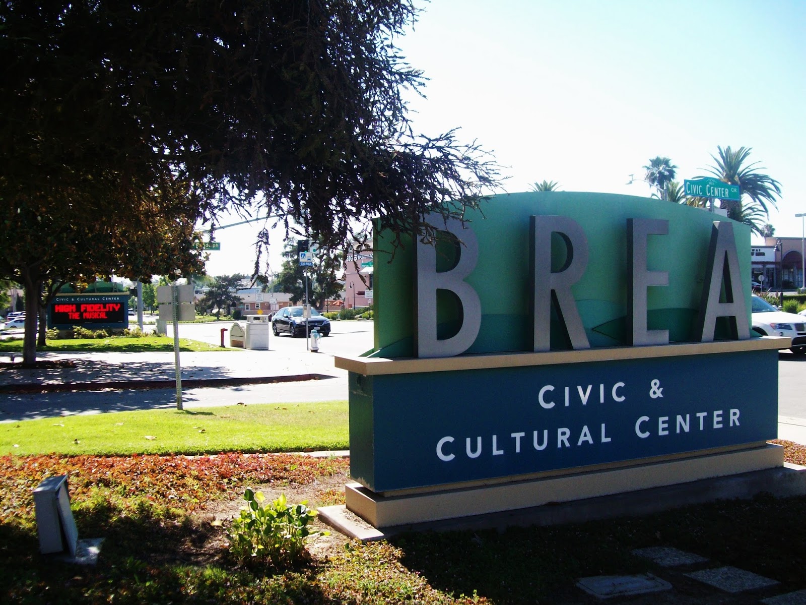 Flight of the Red Dragonfly: Brea Has a Library? Directions and Parking