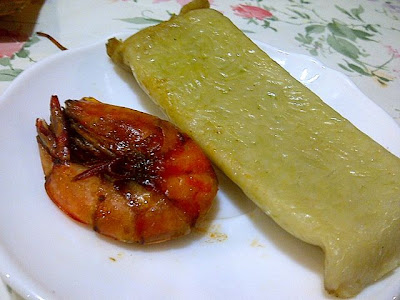 The making of Burasak, a Bugis traditional food.