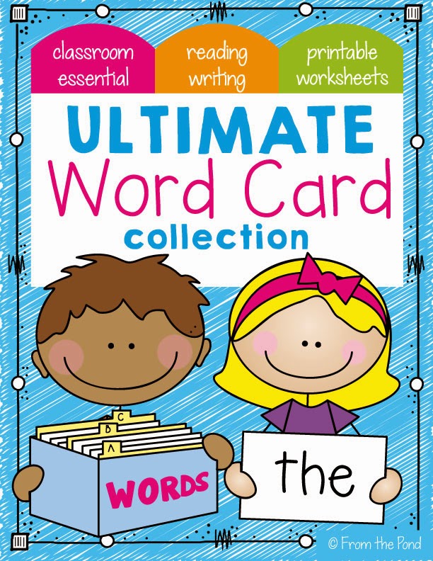 Word Card Rhyme | From the Pond