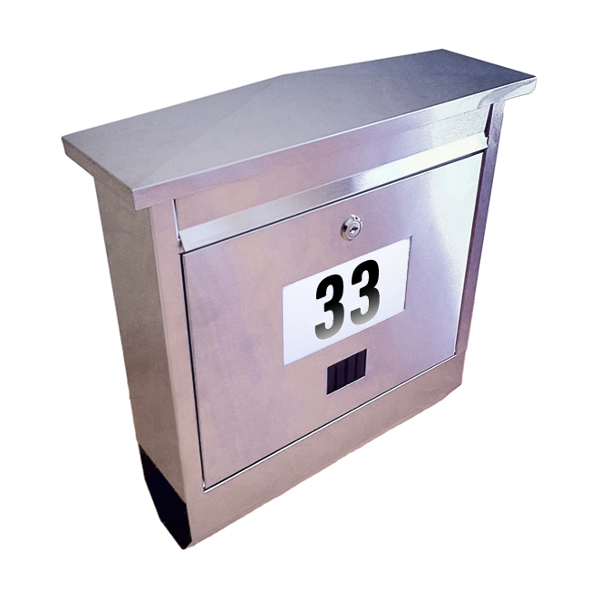 Solar Powered Light Panel Letterbox