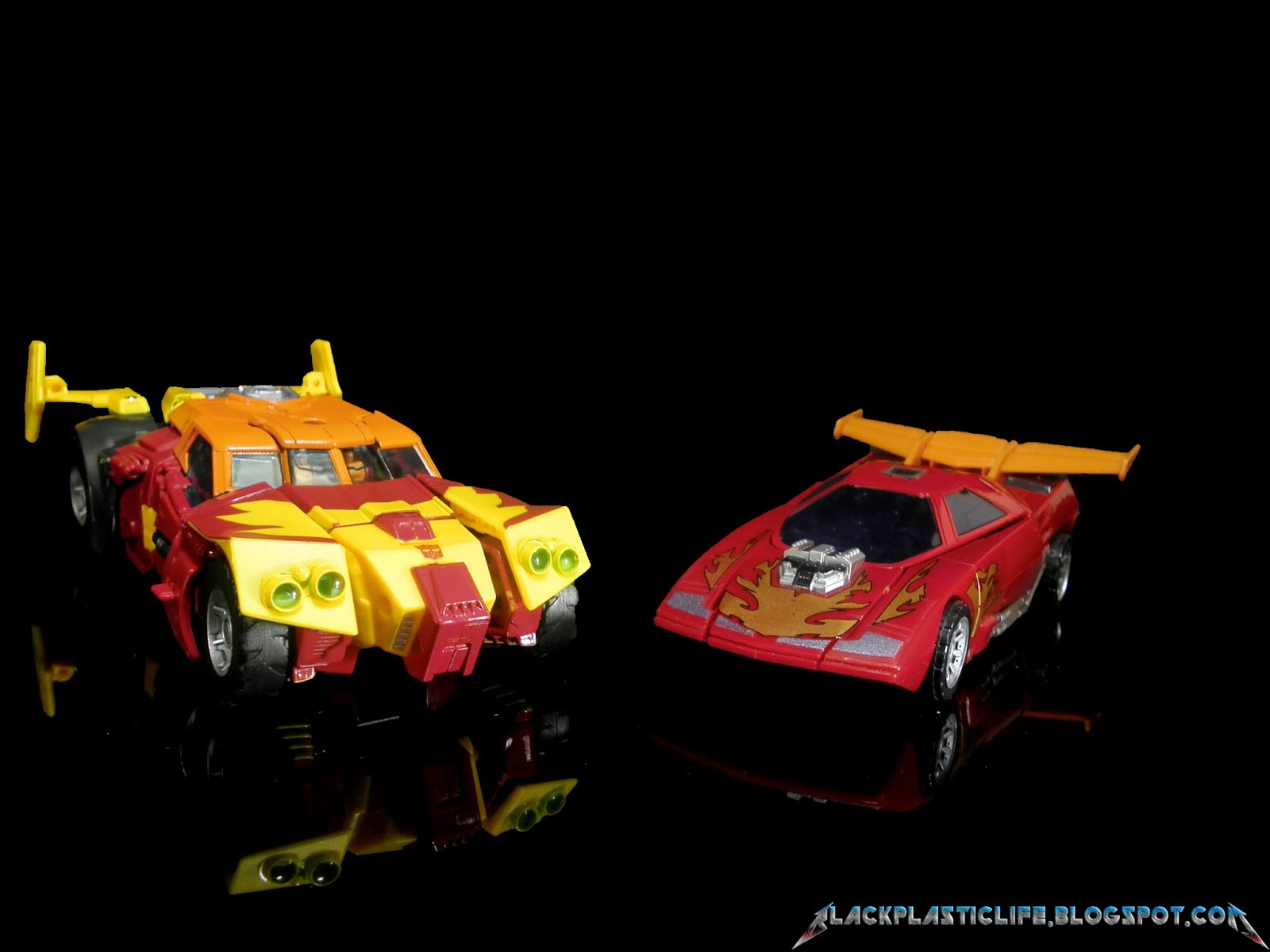 Black - Plastic - Life: Transformers Cloud TFC-A03 Hot Rodimus ...