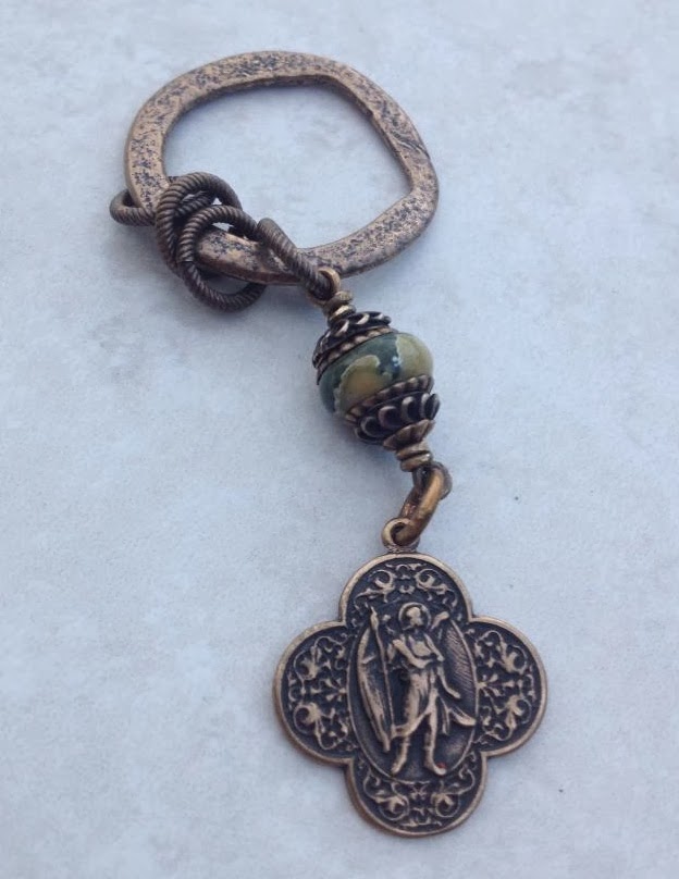 All Beautiful Catholic Beads: KEY RINGS