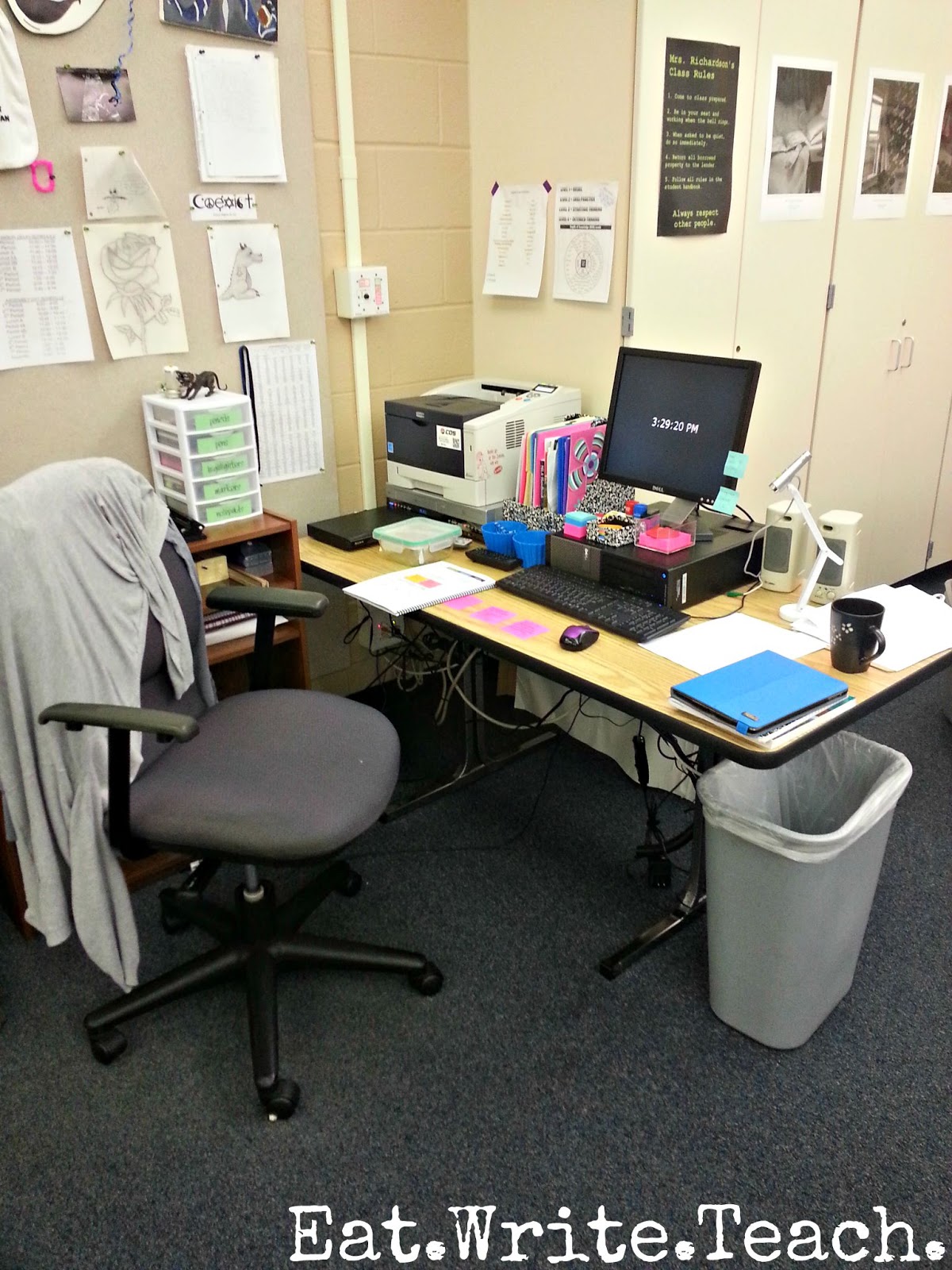 Eat. Write. Teach.: Classroom Tour 2015