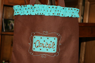 Girly Girl Designs: School Bag-4th grade