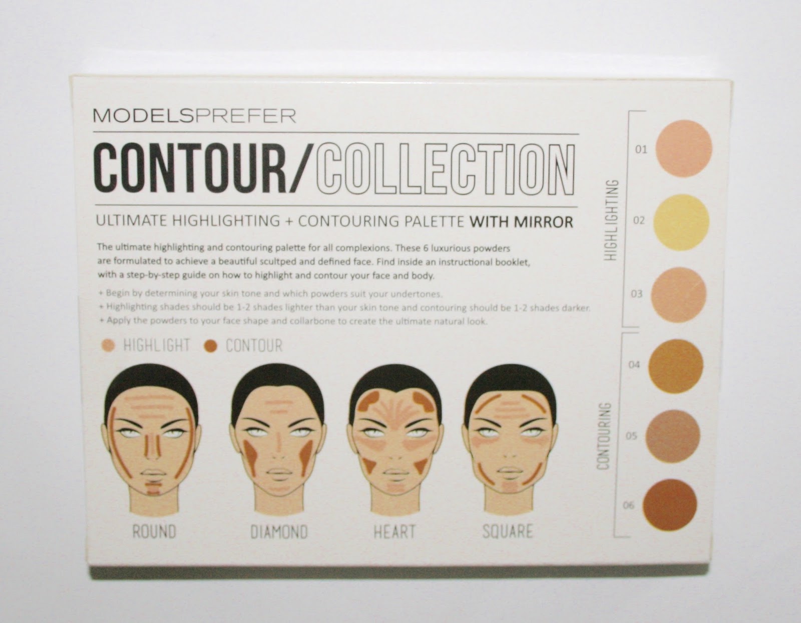 Pink Lemonade & Makeup: Models Prefer Contour Collection Review
