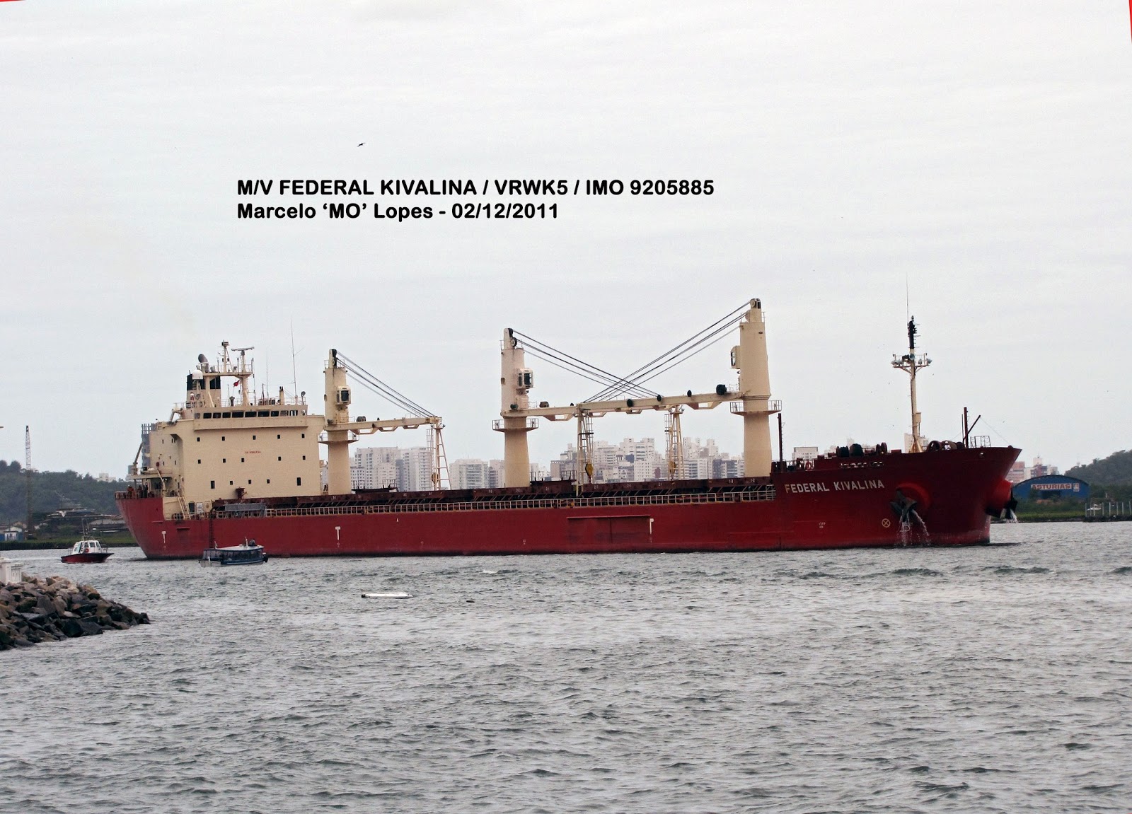 Santos Shiplovers: Fednav Ltd., Montreal - Operando em Santos (Imagens)