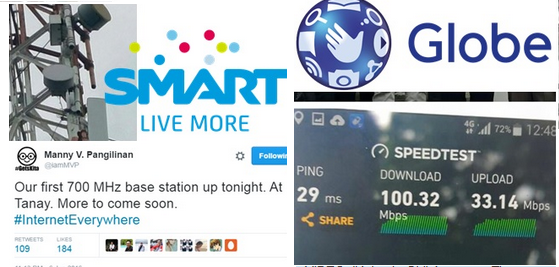 SMART & GLOBE successfully launched 700 MHz-powered LTE cell site ...