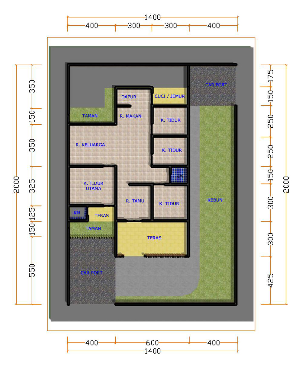 BUMI-33: desain rumah tradisional betawi