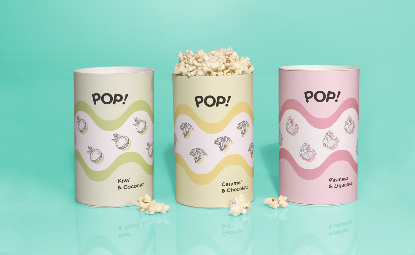 POP! Gourmet Pop-corn on Packaging of the World - Creative Package ...