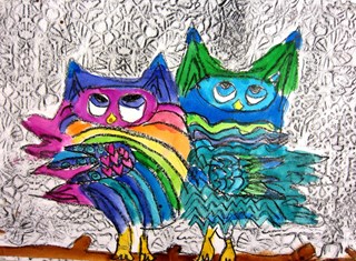 Art to the Moon & Back: Owls