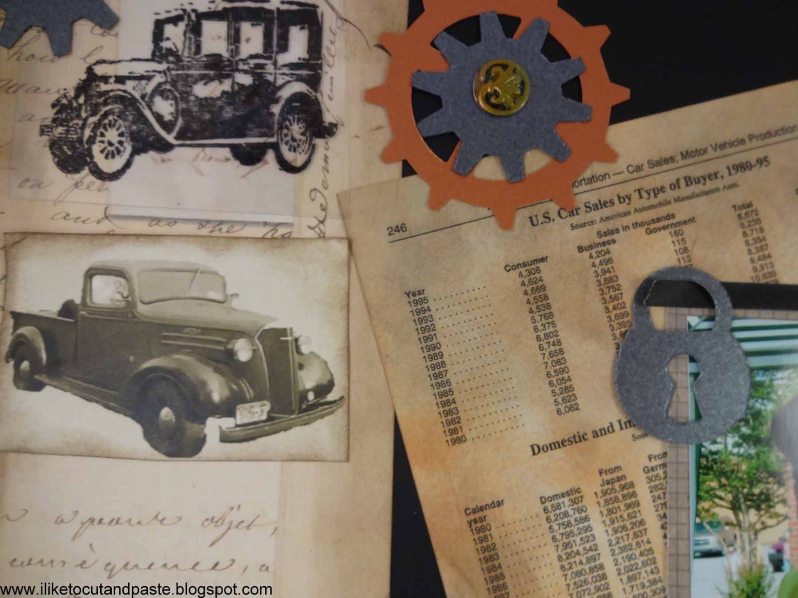 I like to cut and paste: Car Show Layout