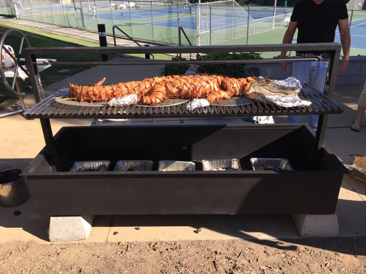 NorCal Ovenworks' Outdoor Kitchen Diary: Gator on the Grill